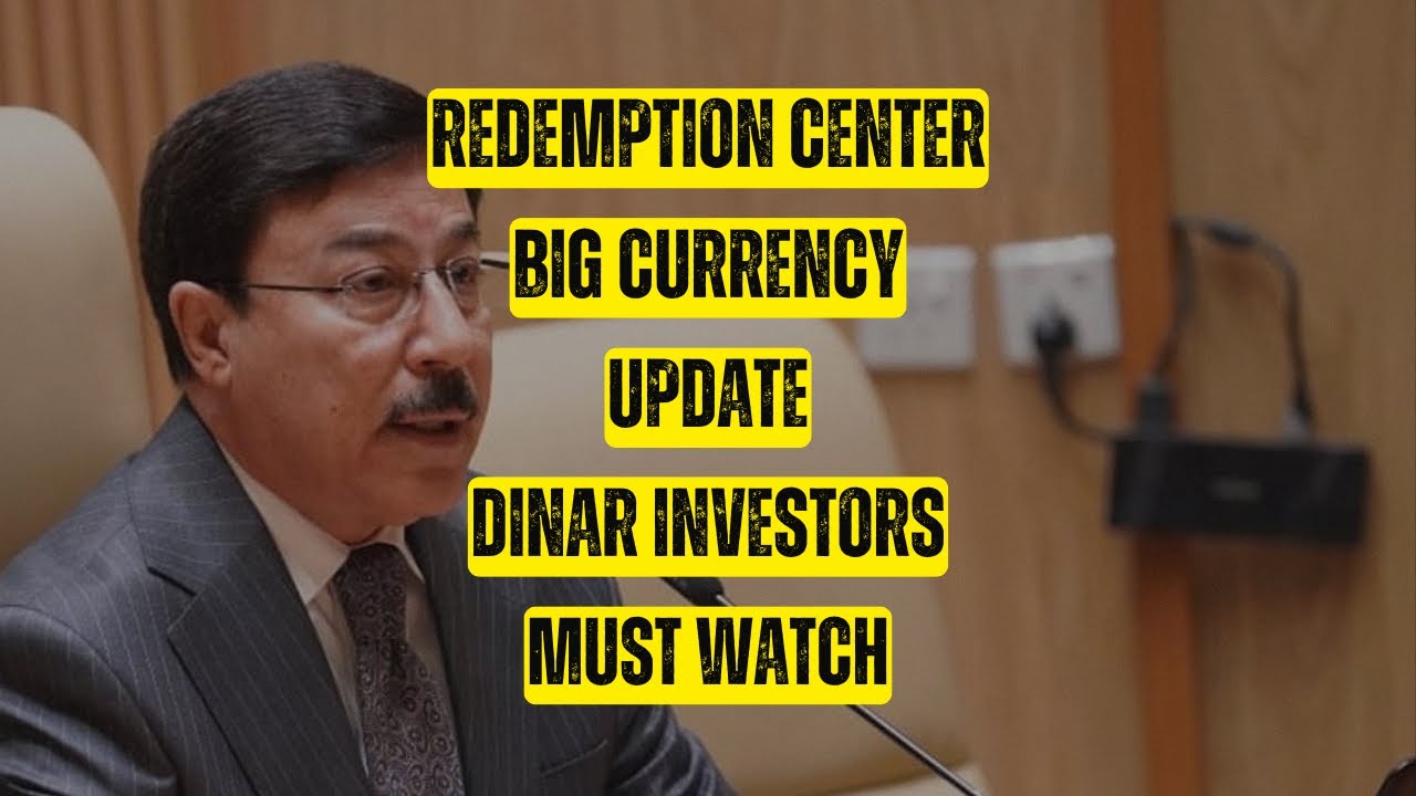 Iraqi Dinar Redemption Center Big Currency Update Dinar Investors Must ...
