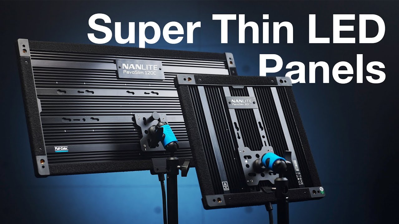 Soft Lighting with Minimal Setup - Nanlite Pavoslim 60C & 120C - YouTube