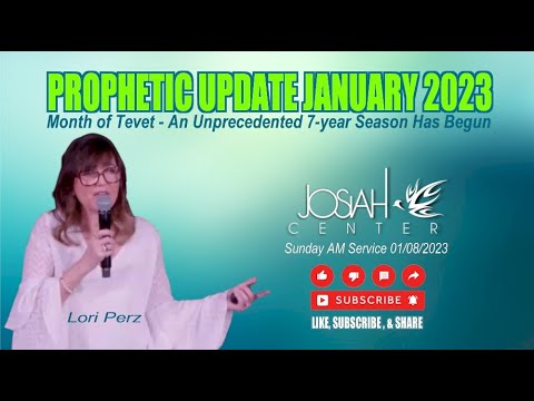 PROPHETIC UPDATE JANUARY 2023 - What is God speaking? - Lori Perz - YouTube
