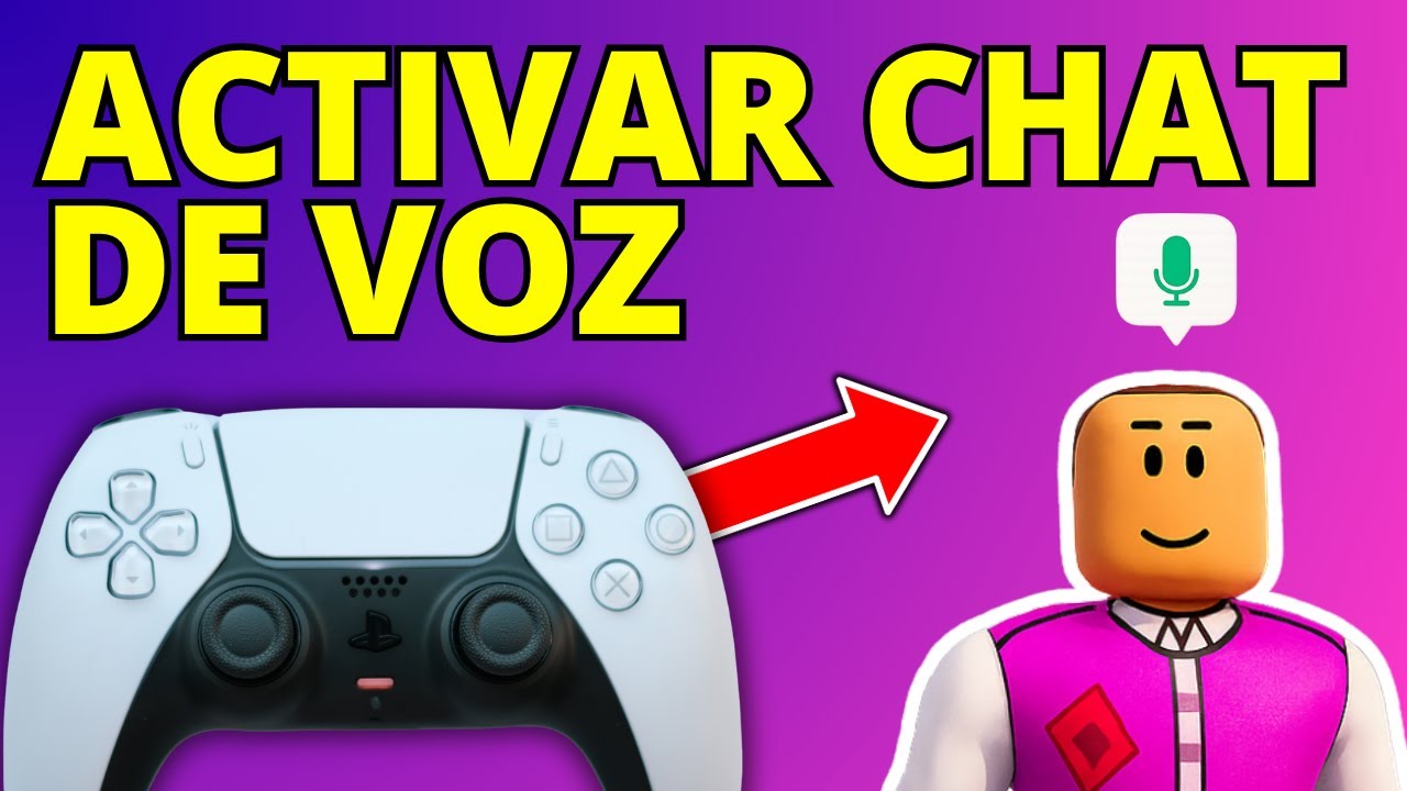 Cómo Activar El Chat De Voz En Roblox Para PS5 - YouTube
