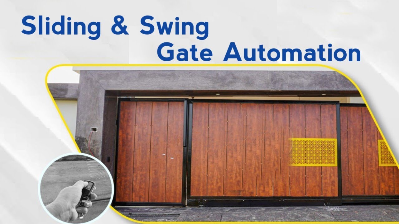 Entrance Automation system | Sliding Gate | Swing Gate - YouTube