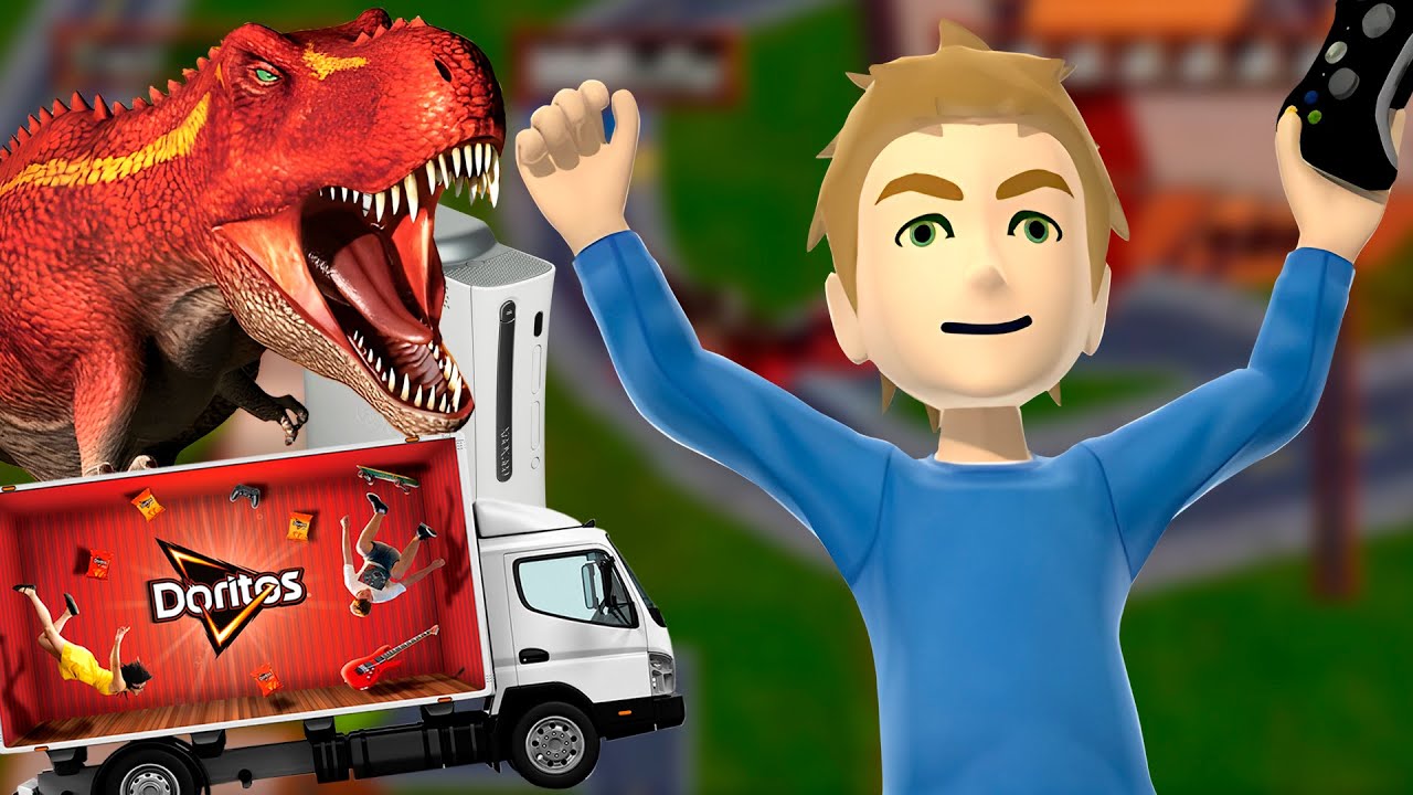 Los VIDEOJUEGOS de DORITOS en XBOX - YouTube