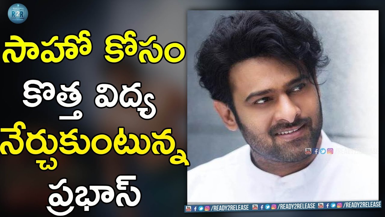 Prabhas Doing A big Risk For Sahoo Movie Fight Scene | Prabhas ...