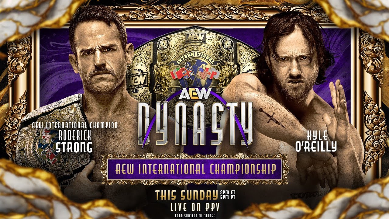 FULL MATCH - Roderick Strong vs. Kyle O'Reilly – AEW International ...