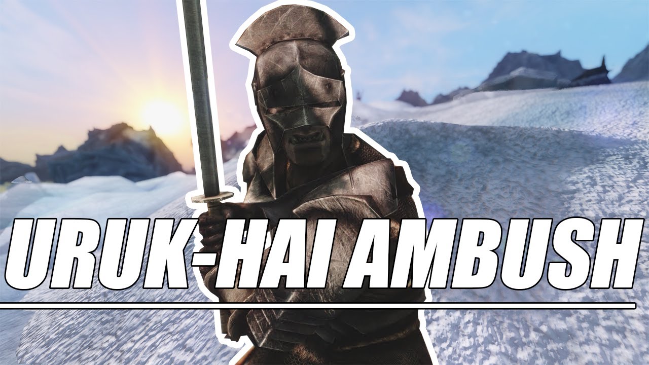 SKYRIM LOTR- URUK-HAI AMBUSH!! EP.7 - YouTube