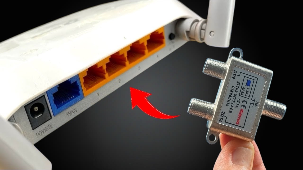 Hidden Power! Install A Signal Splitter On Your Wi Fi Router And Unlock ...
