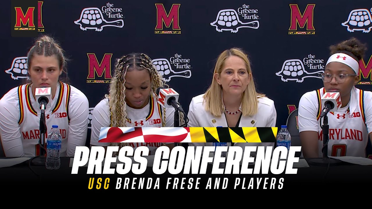Maryland Women's Basketball | Head Coach Brenda Frese and Players Post ...