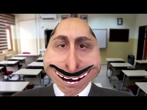 Hanzo komik okul öğretmen yeşil uzaylı eğlenceli videolar komik şarkılar