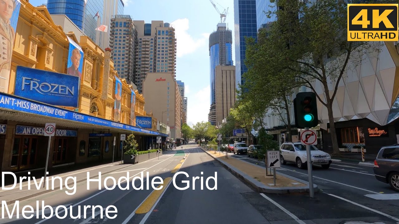 Driving Hoddle Grid North/South Bound | October 2021| Lockdown 6.5 ...
