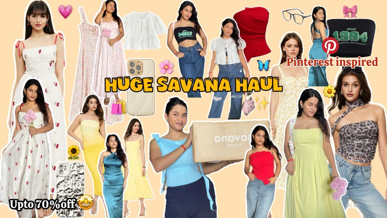 Huge Savana haul🍒🩰🎀dresses,tops,skirts,accessories👛 #savana# ...