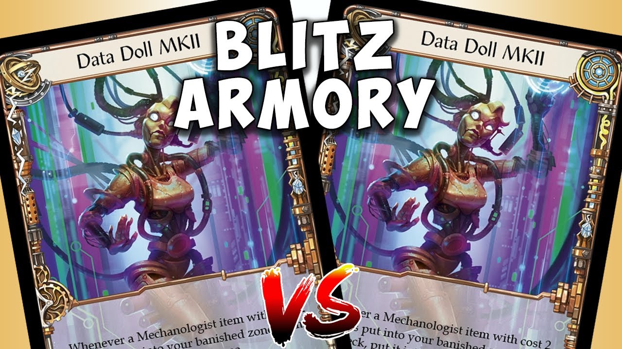 Flesh and Blood TCG | Blitz Armory | Round 4 | Data Doll MKII vs Dat ...