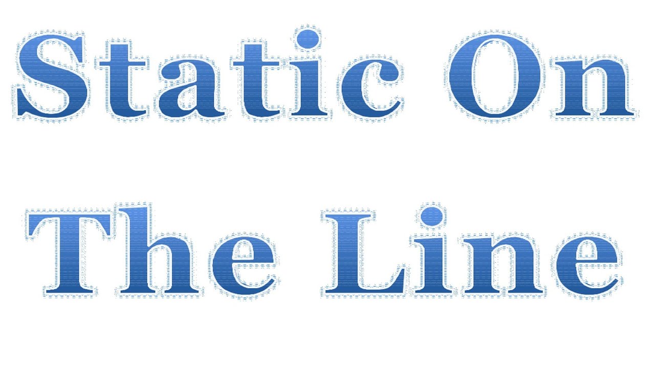 Live On Shabbat - Static On The Line - YouTube