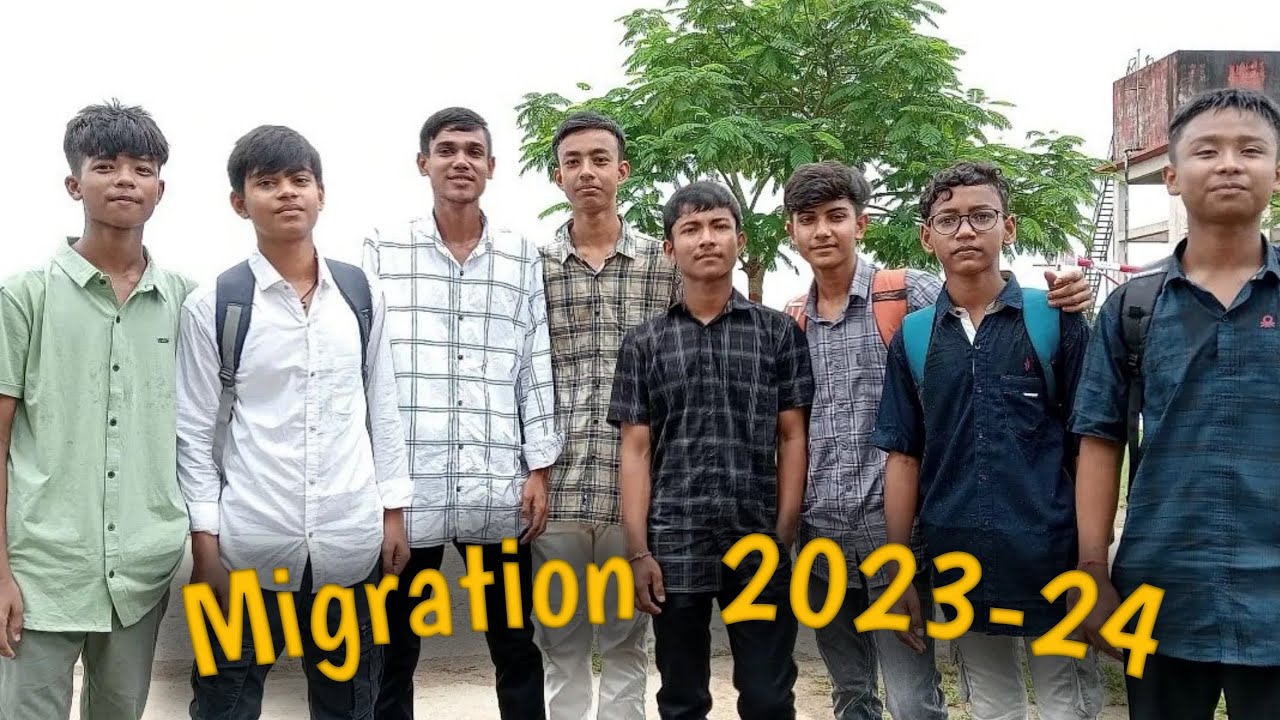 full migration trip || 2023-24 || 🥲 || migration base is jnv Dhubri ...