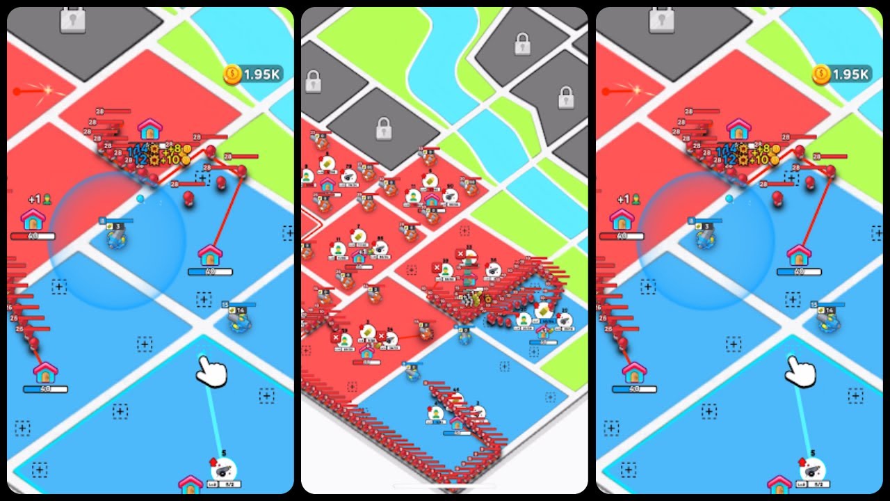 City Defense Game Gameplay Android - YouTube