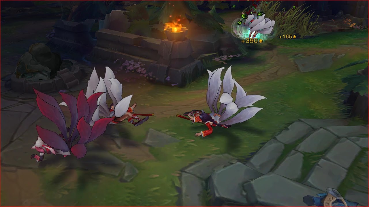 LOL Rewen kills Ahri character dies 雷玟 擊殺 阿璃角色死亡 - YouTube