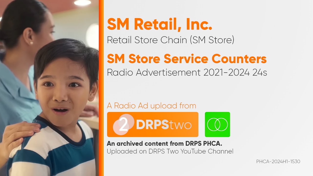 SM Store Service Counters Radio Ad 2021-2024 24s - YouTube