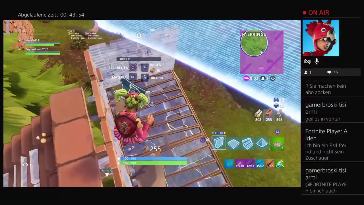 Fortnite carbide als weiblich und rote ritterin - YouTube