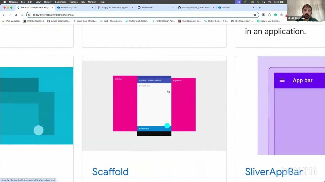 Flutter ile Etkileşimli Mobil Uygulama Yapımı (Ders 2: Bölüm 2) - YouTube