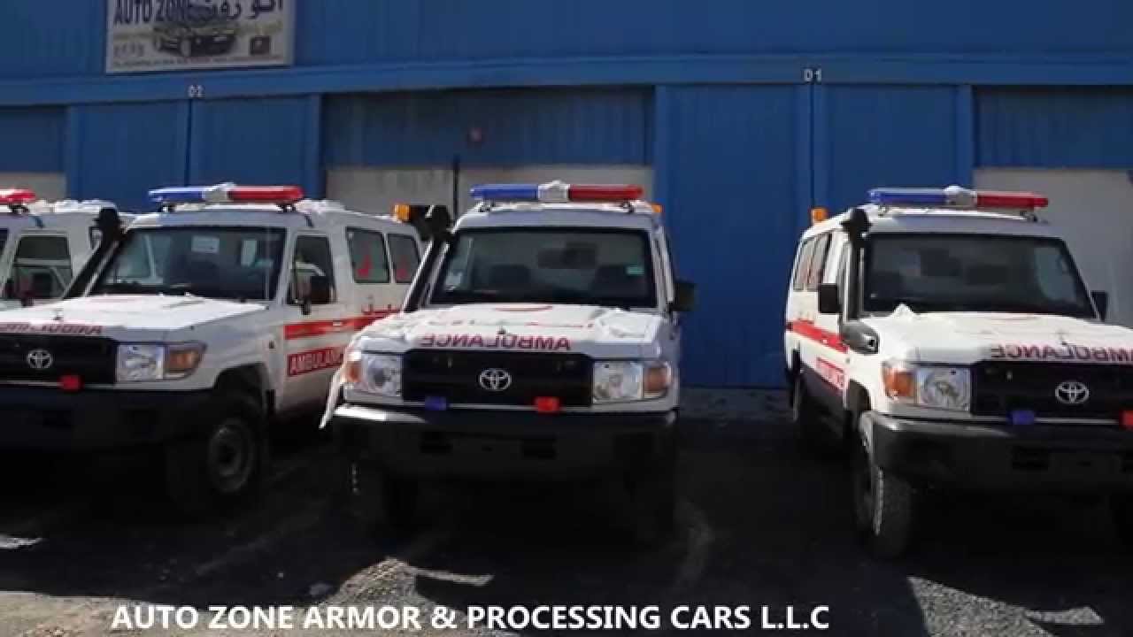 TOYOTA LAND CRUISER 4WD HZJ78 TROOP CARRIER AMBULANCE - YouTube
