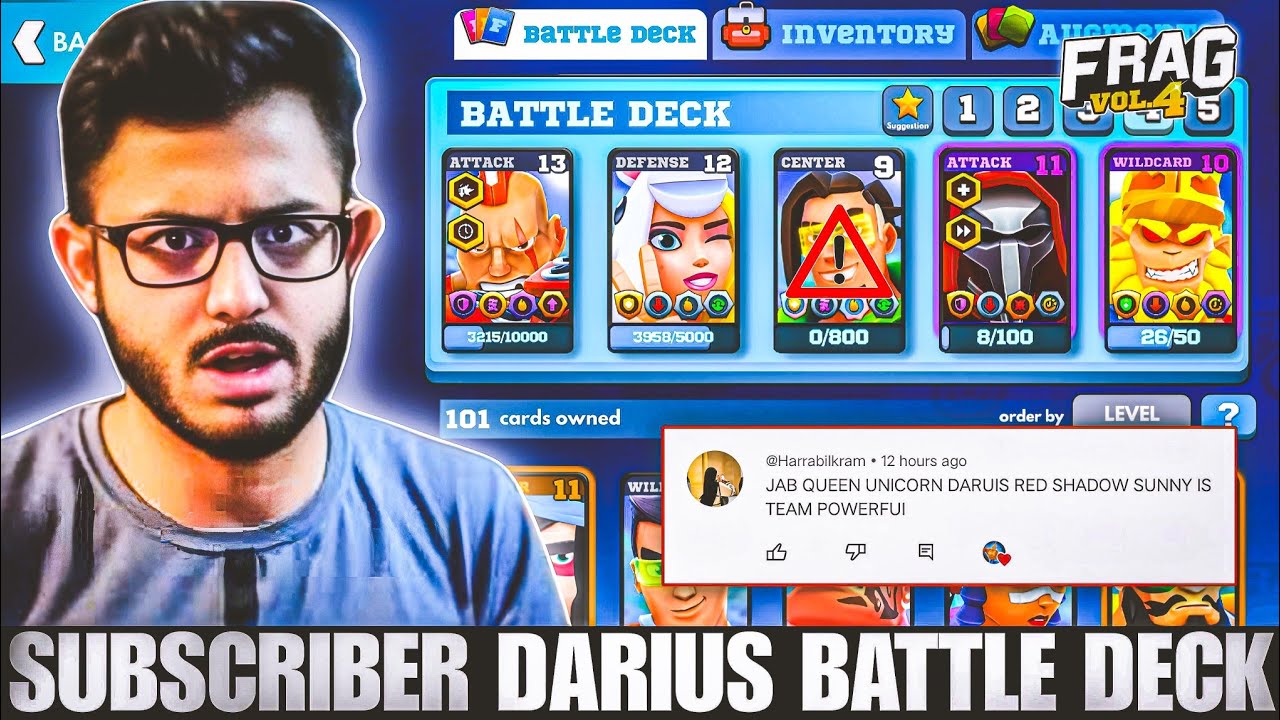 Darius Battle Deck - Frag Pro Shooter 🔥🤯 - YouTube