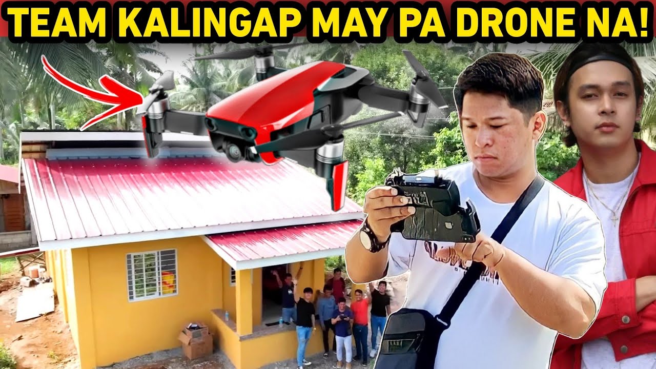 WOW!! TEAM KALINGAP GUMAGAMIT NA NG DRONE! - YouTube