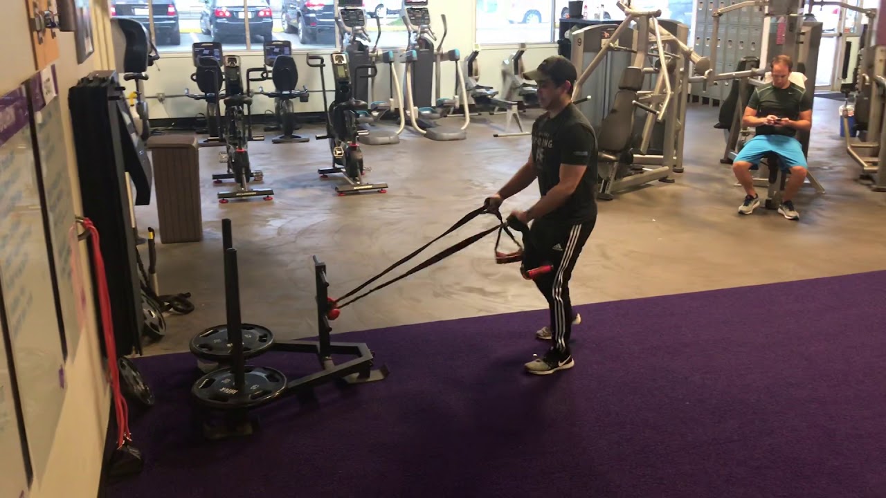 Sled Push & Pull - YouTube
