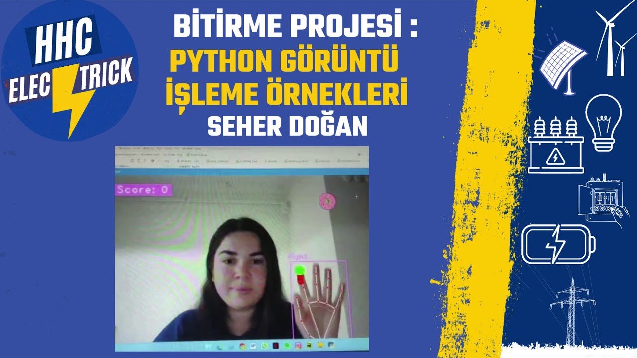 PYTHON GÖRÜNTÜ İŞLEME -PART 7- RENK ALGILAMA -SEHER DOĞAN - YouTube