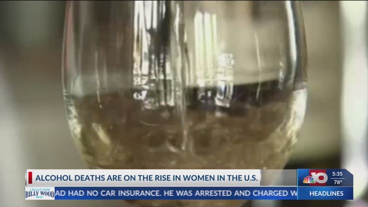 NBC 10 News Today: Alcohol death are on the rise in women in the U.S ...