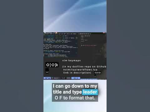 📝 Tmux + neovim Zettelkasten note taking: Git "undo" commit #programming #neovim #productivity ...