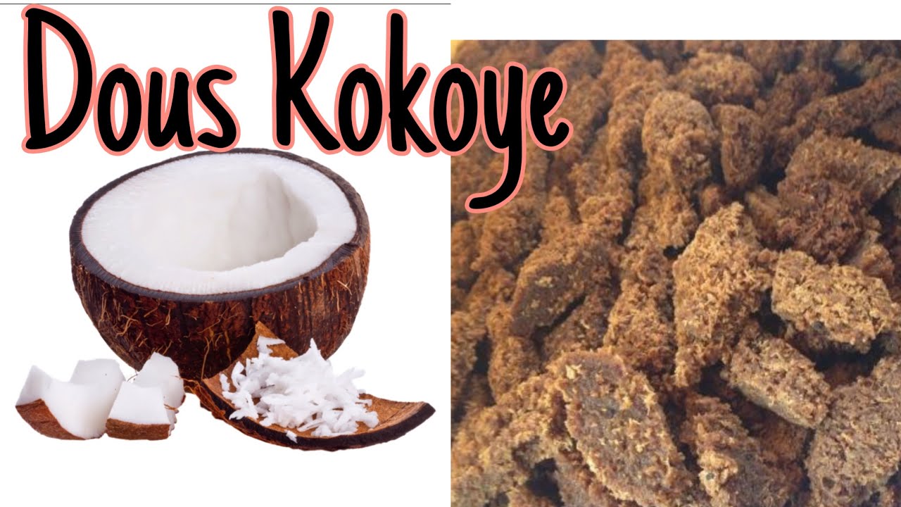 Kijan pou fon bon dous kokoye byen gou et byen fasil - YouTube