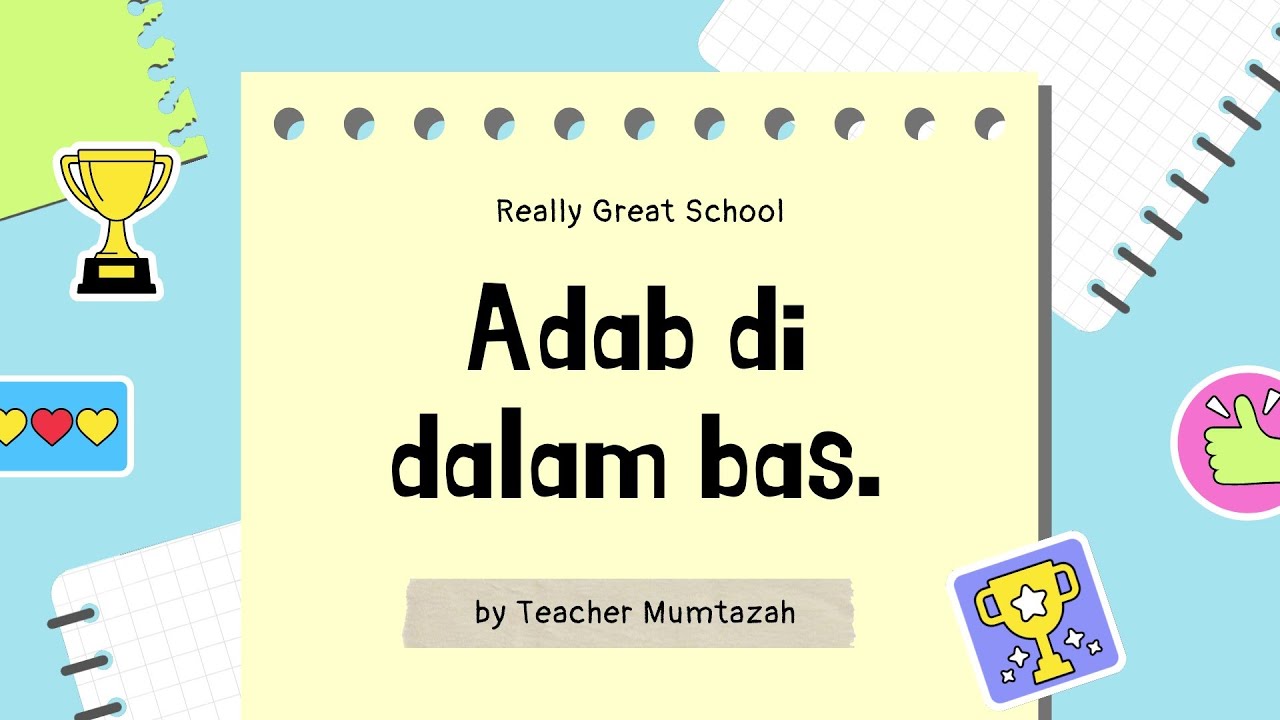 Adab di dalam bas - YouTube