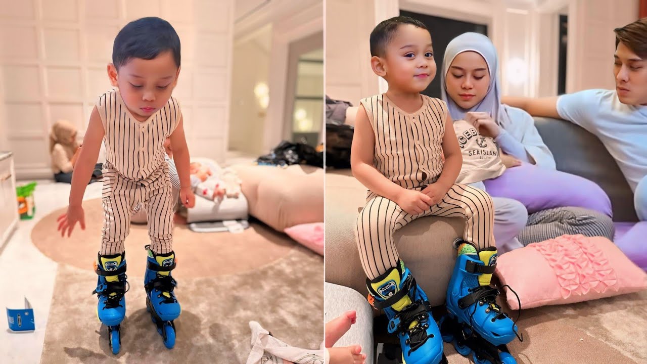 Momen Abang L Belajar Sepatu Roda Bersama Lesti Dan Rizky Billar Bikin ...