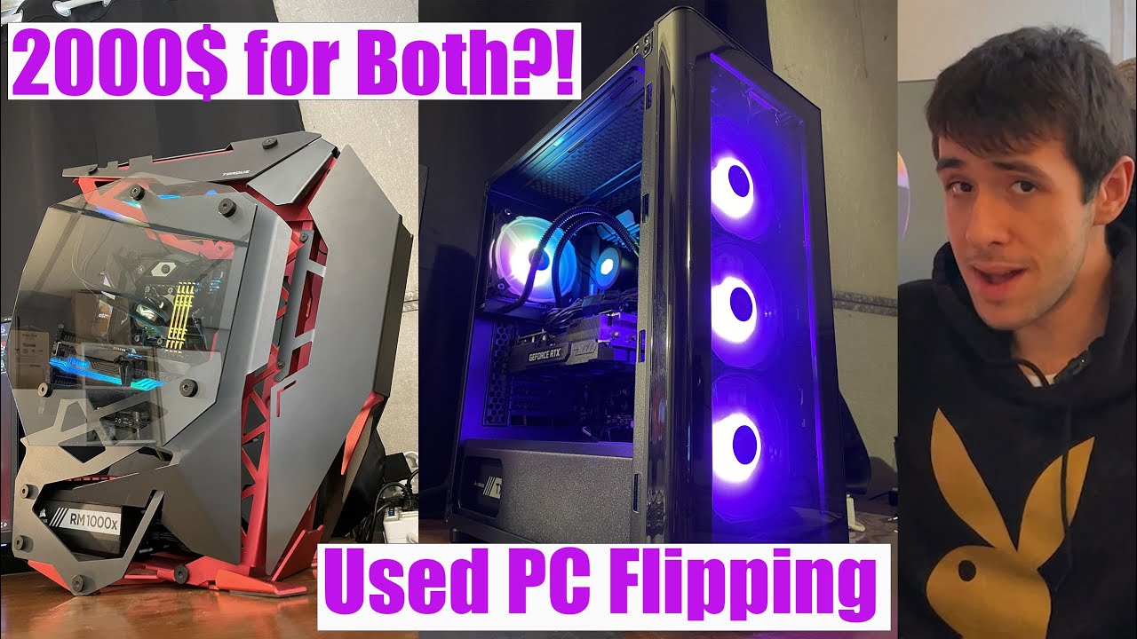 Flipping two Used Gaming PCs I bought on Facebook Marketplace for a ...