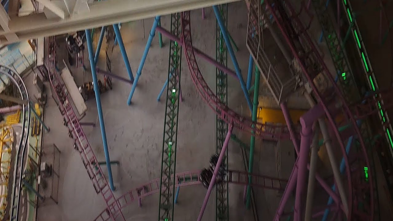 TMNT Shellraiser - Nickelodeon Universe - Front Row (4K HD POV) - June ...