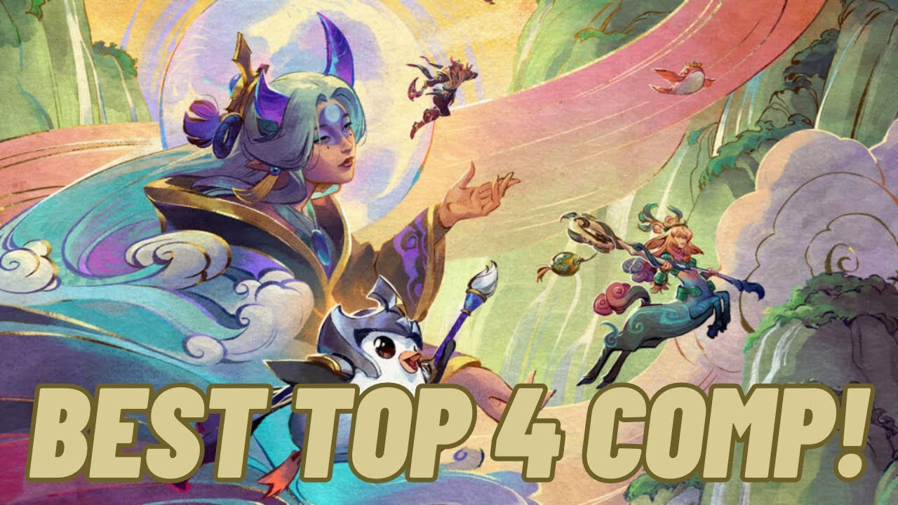 TFT 11 | Best Top 4 comp to climb fast ranked | Best comp TFT 11 - YouTube