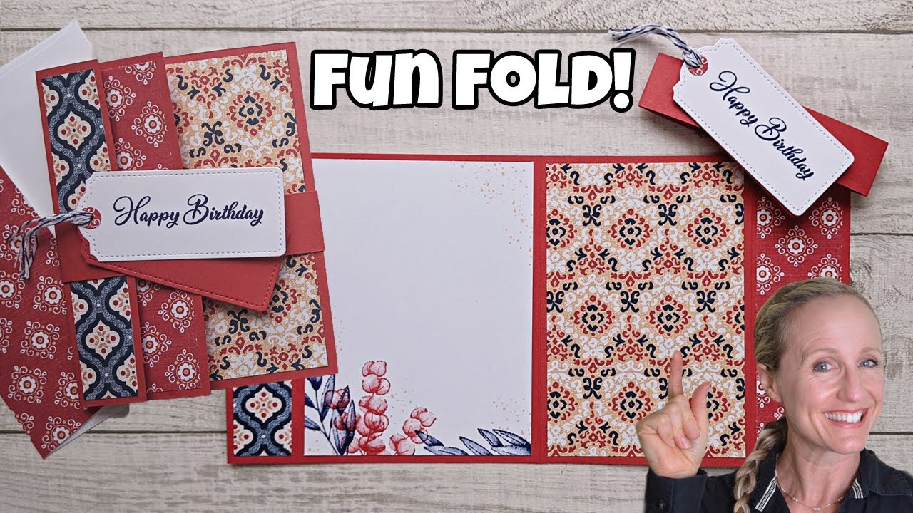 Fold Out Fun Fold | Card Making Tutorial - YouTube