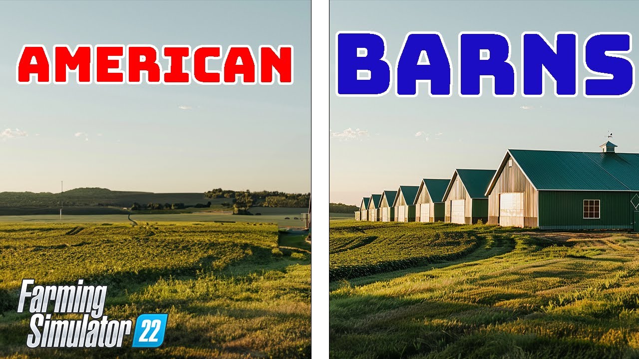 NEW AMERICAN BARNS! | Feeding the Next Gen RP | S3 Ep 6 | Farming ...