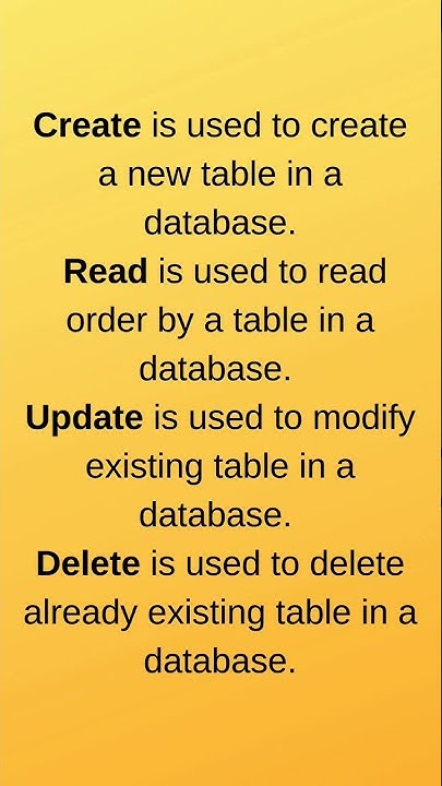 What is the DML command in SQL ? - YouTube