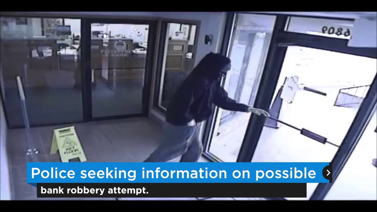Police seeking information in possible robbery attempt - YouTube