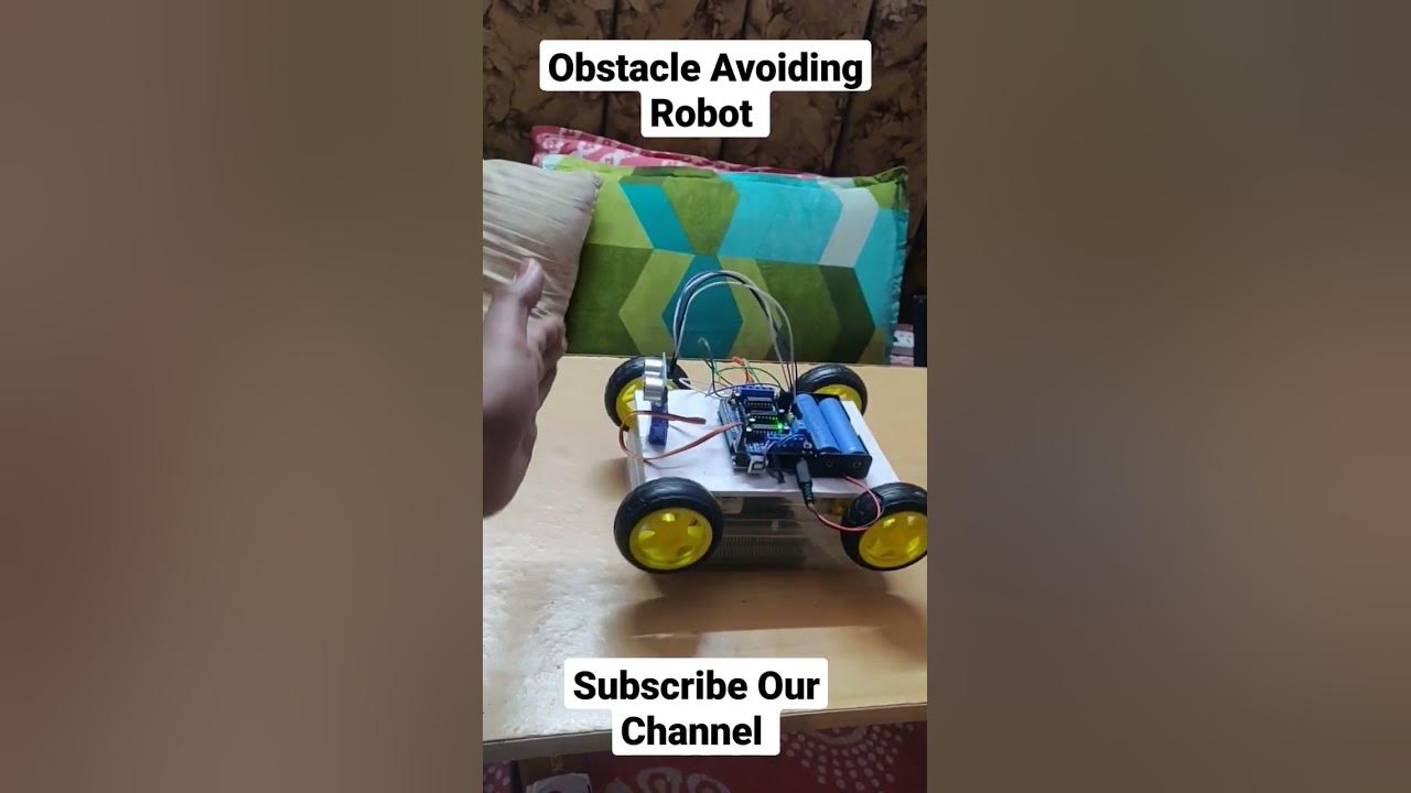 Obstacle Avoider Robot Robot Shorts Youtubeshorts Arduinoproject Arduinorobot Viral