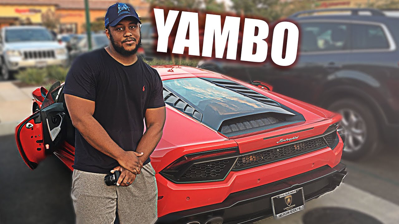 SITTING IN GAMINGWITHKEV BRAND NEW LAMBORGHINI!! - YouTube