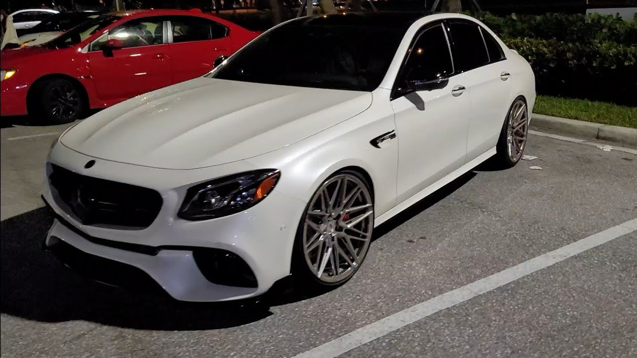 2019 Mercedes E63 S AMG Bolt Ons VP Import Race Gas vs 2020 Toyota ...