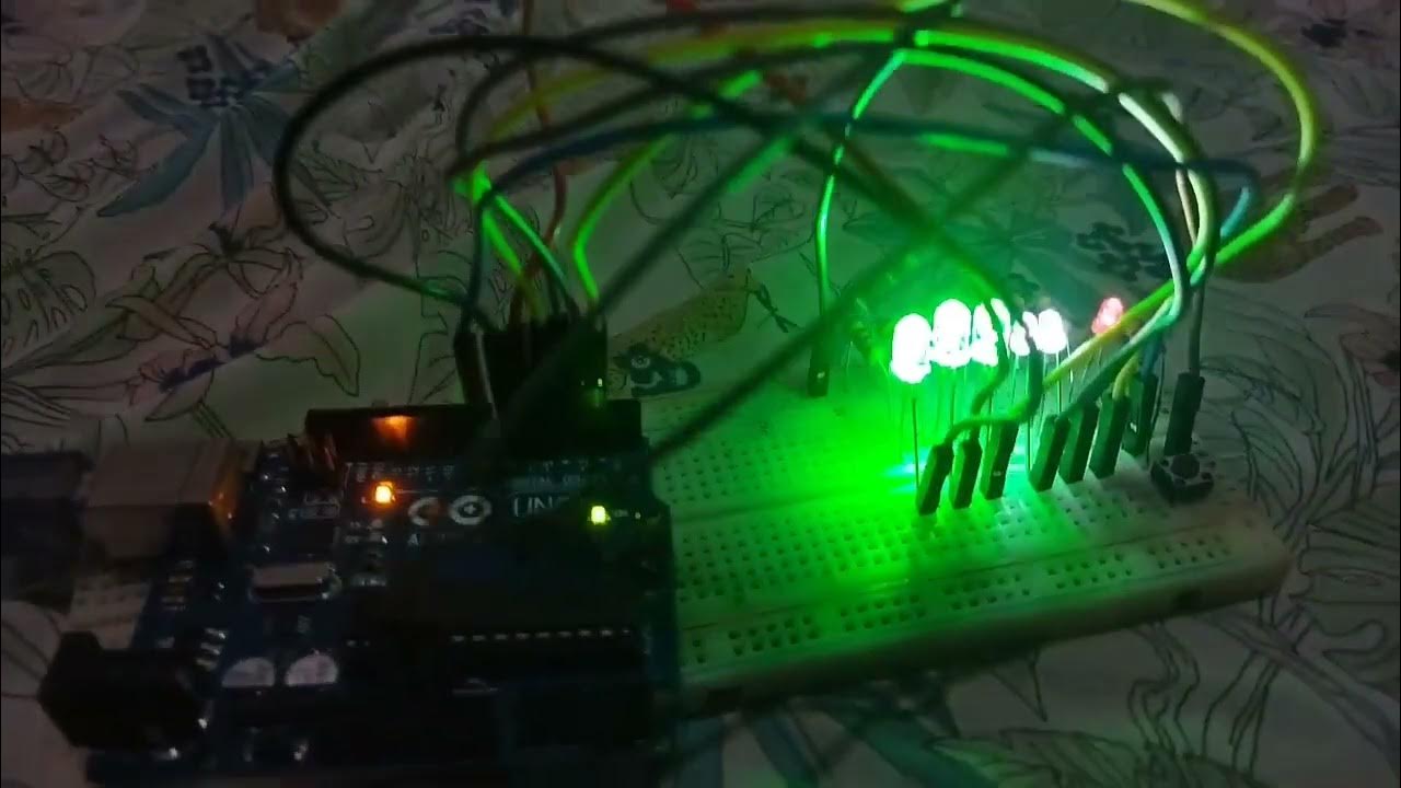 tugas mikrokontroller quiz 1 Dendy Al fitri 3222211024 tentang running LED menggunakan arduino ...