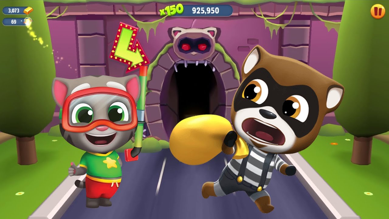 Talking Tom Gold Run Splashy Tom - Roy Rakoon - YouTube