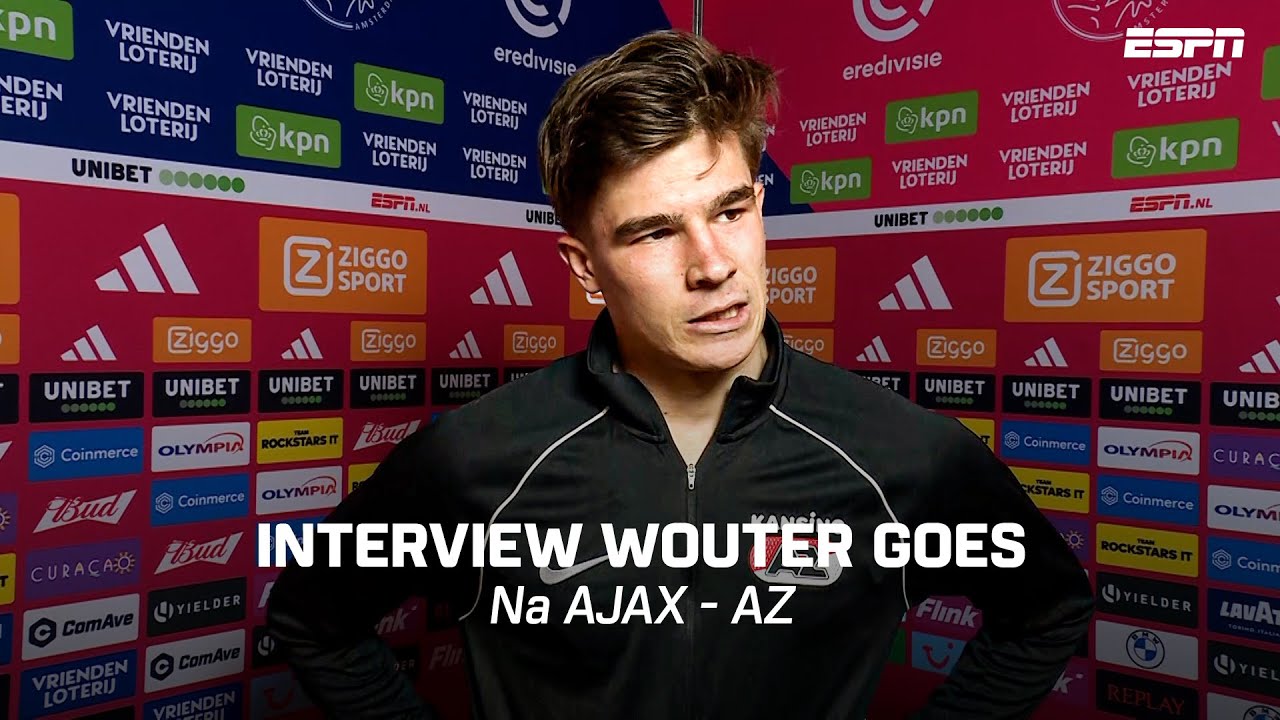 😤 "Hier is niet tegenop te VOETBALLEN" 👀 | Interview Wouter Goes - YouTube