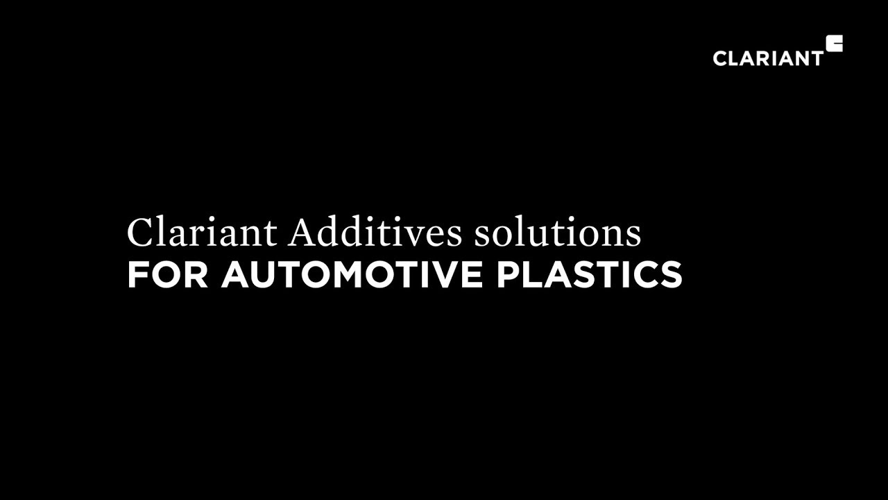 Clariant Additives solutions for automotive plastics - YouTube