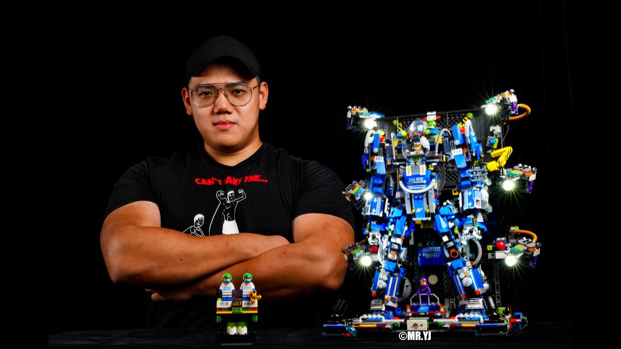 MR YJ's Ultimate CLASSIC-SPACE MECHA BASE Video for Bricklink Designer ...