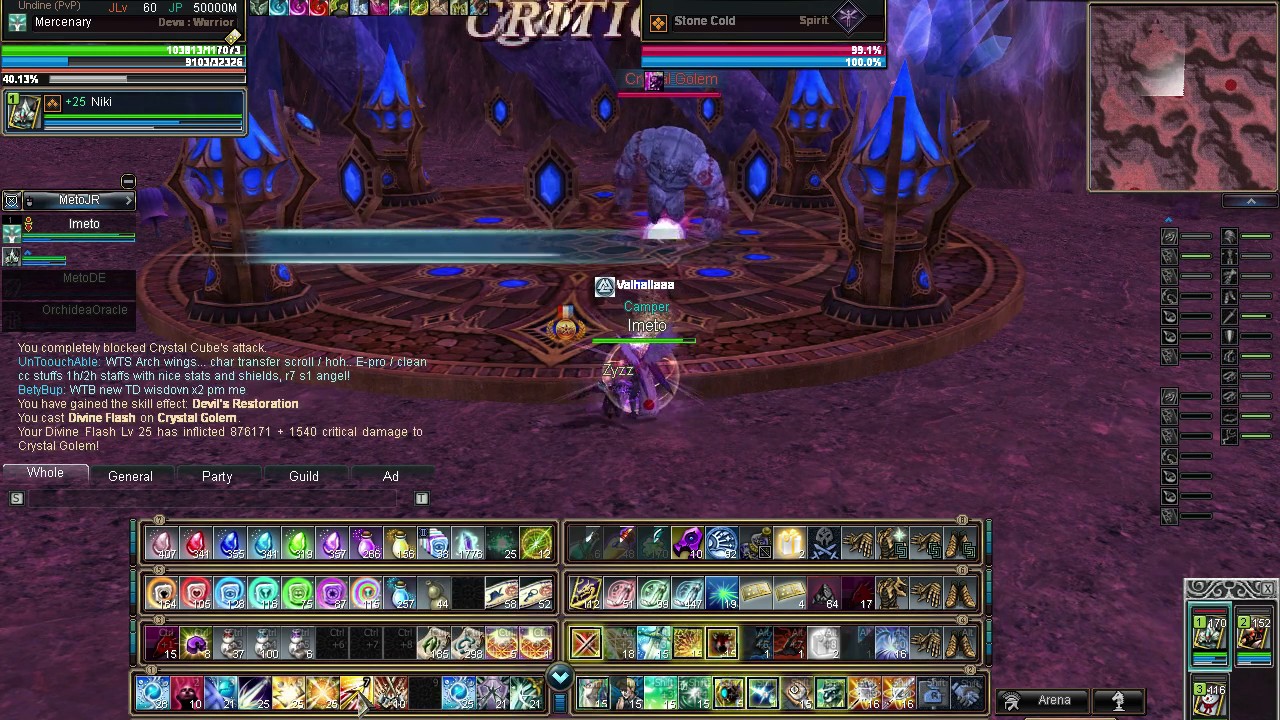 Rappelz RoA boss solo - YouTube
