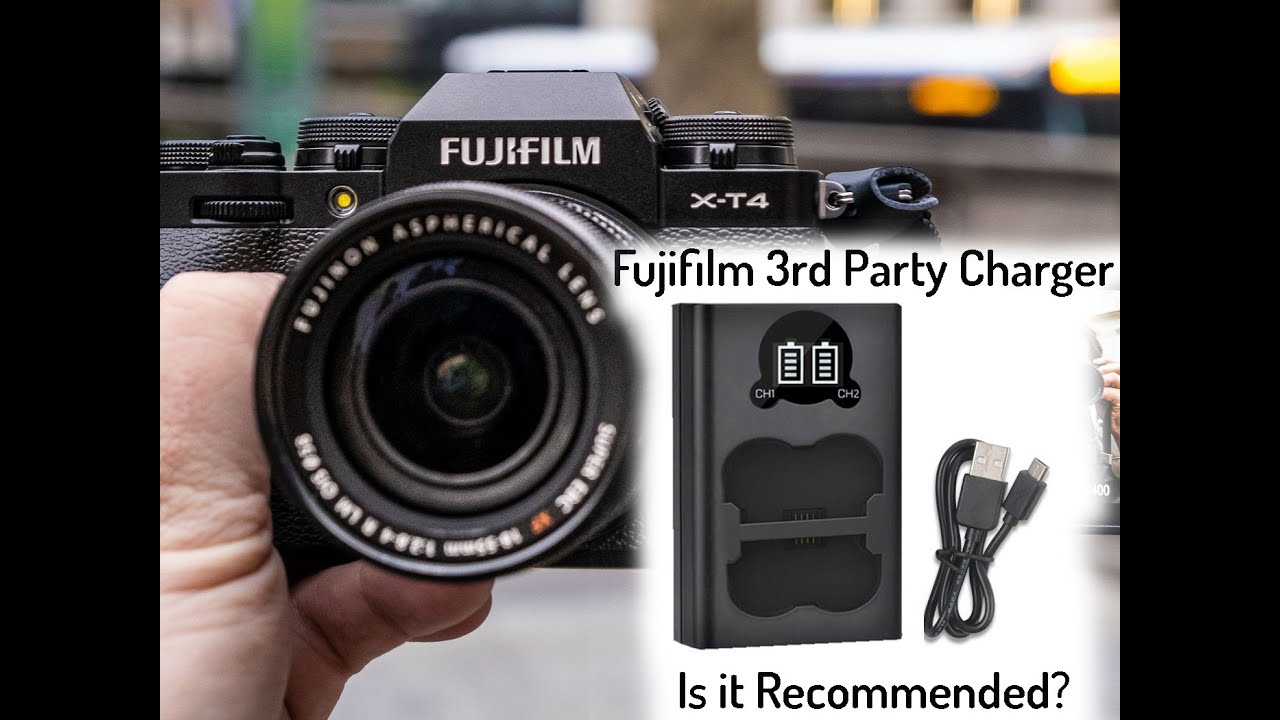 Fujifilm XT4 3rd Party Charger Is It Any Good - YouTube