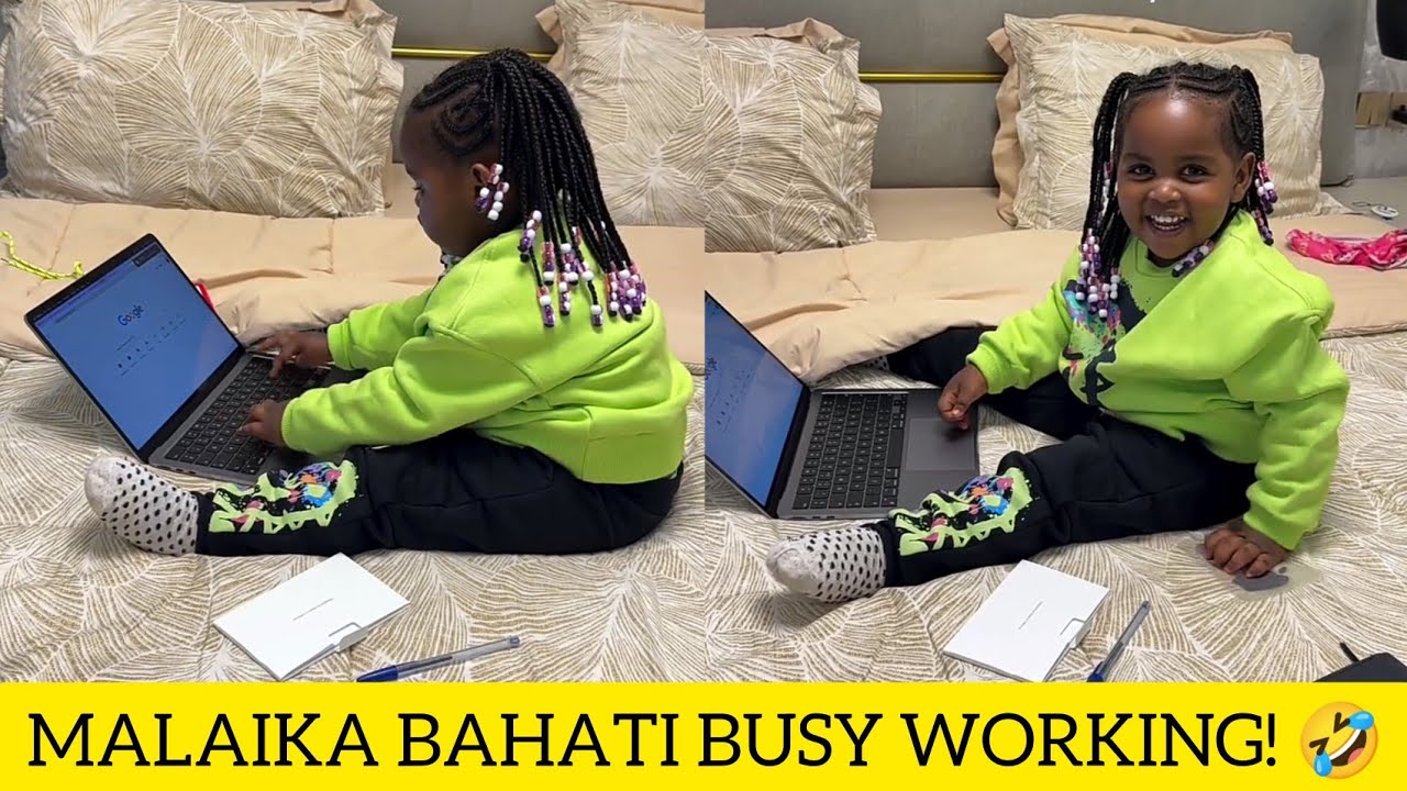 MALAIKA BAHATI BUSY DAY AT WORK | DIANA BAHATI SHOCKED BY MALAIKA'S ...